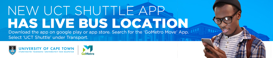 UCT Shuttle | Applicants & Students